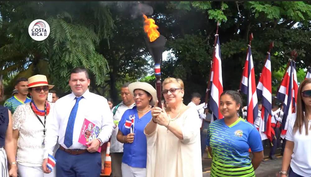 La Antorcha Centroamericana recorre Costa Rica y se puede seguir en ...