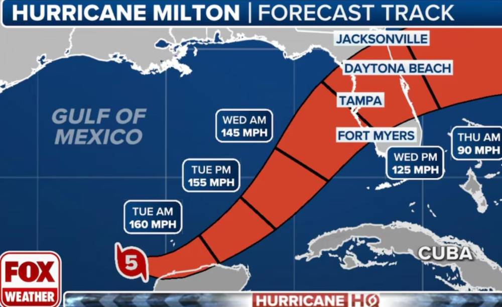 Joe Biden: Milton podría ser el peor huracán en golpear Florida en 100 años