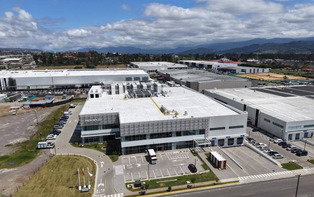 Heraeus Medevio se expande en Costa Rica y creará 500 nuevos empleos