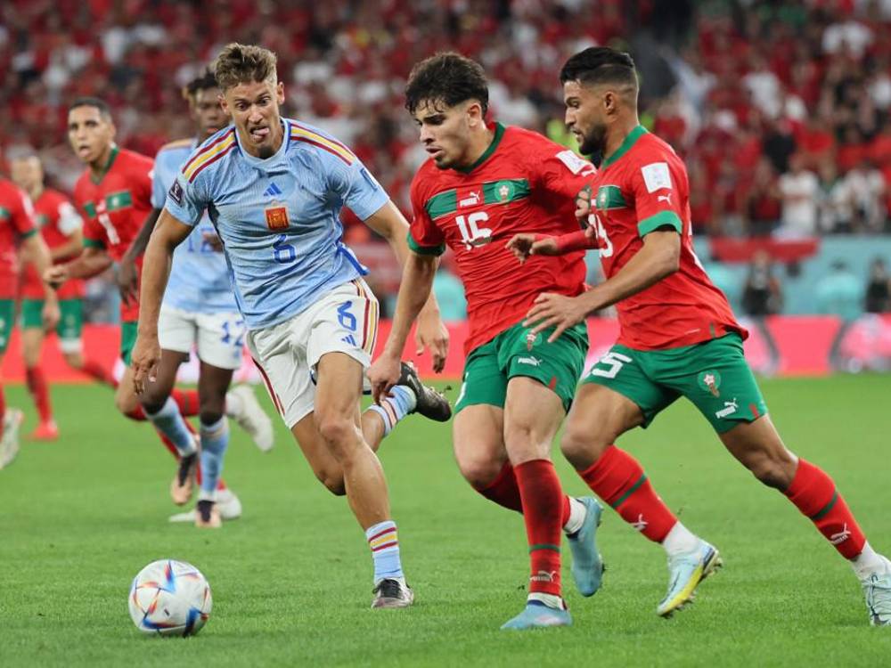 ¡España se estrella! y Marruecos hace historia