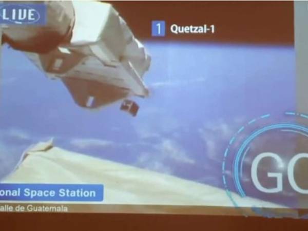 Quetzal-1, primer satélite guatemalteco en órbita