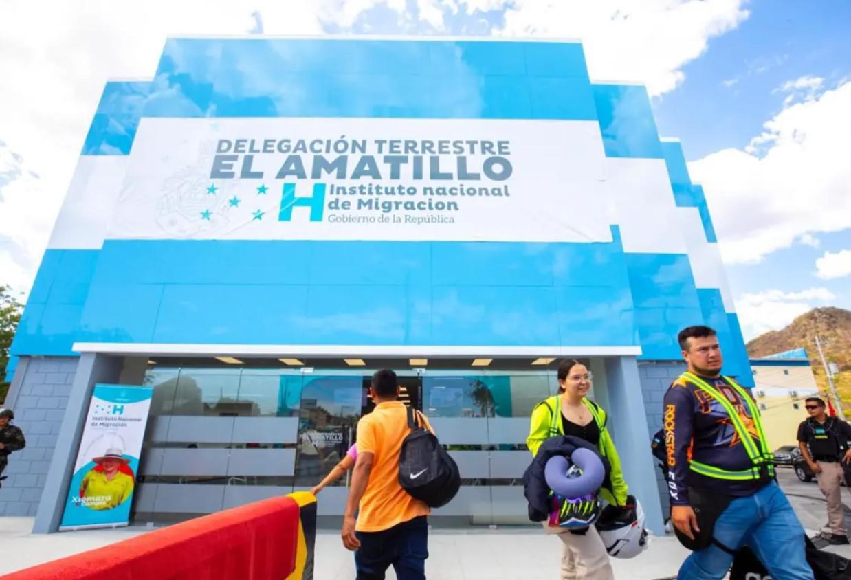 Así lucen las nuevas instalaciones de El Amatillo, frontera entre ...
