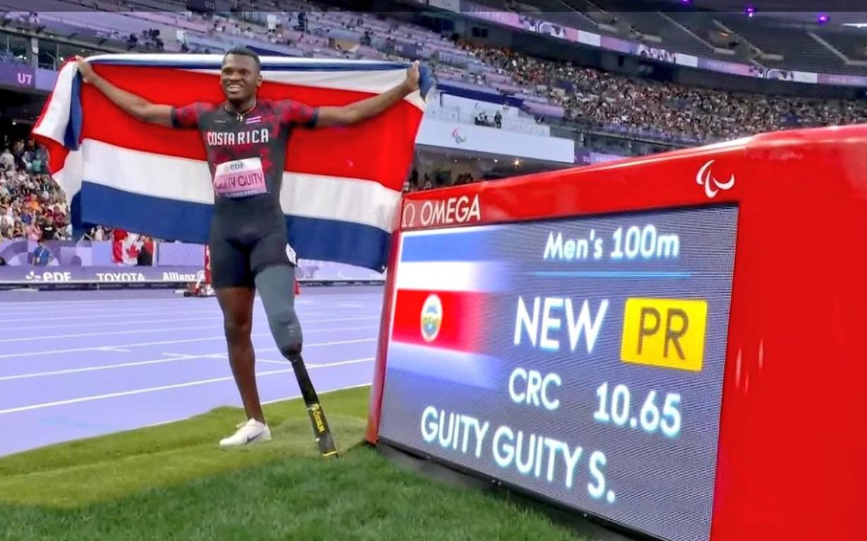 El tico Sherman Guity conquistó oro y récord en Juegos Paralímpicos de ...
